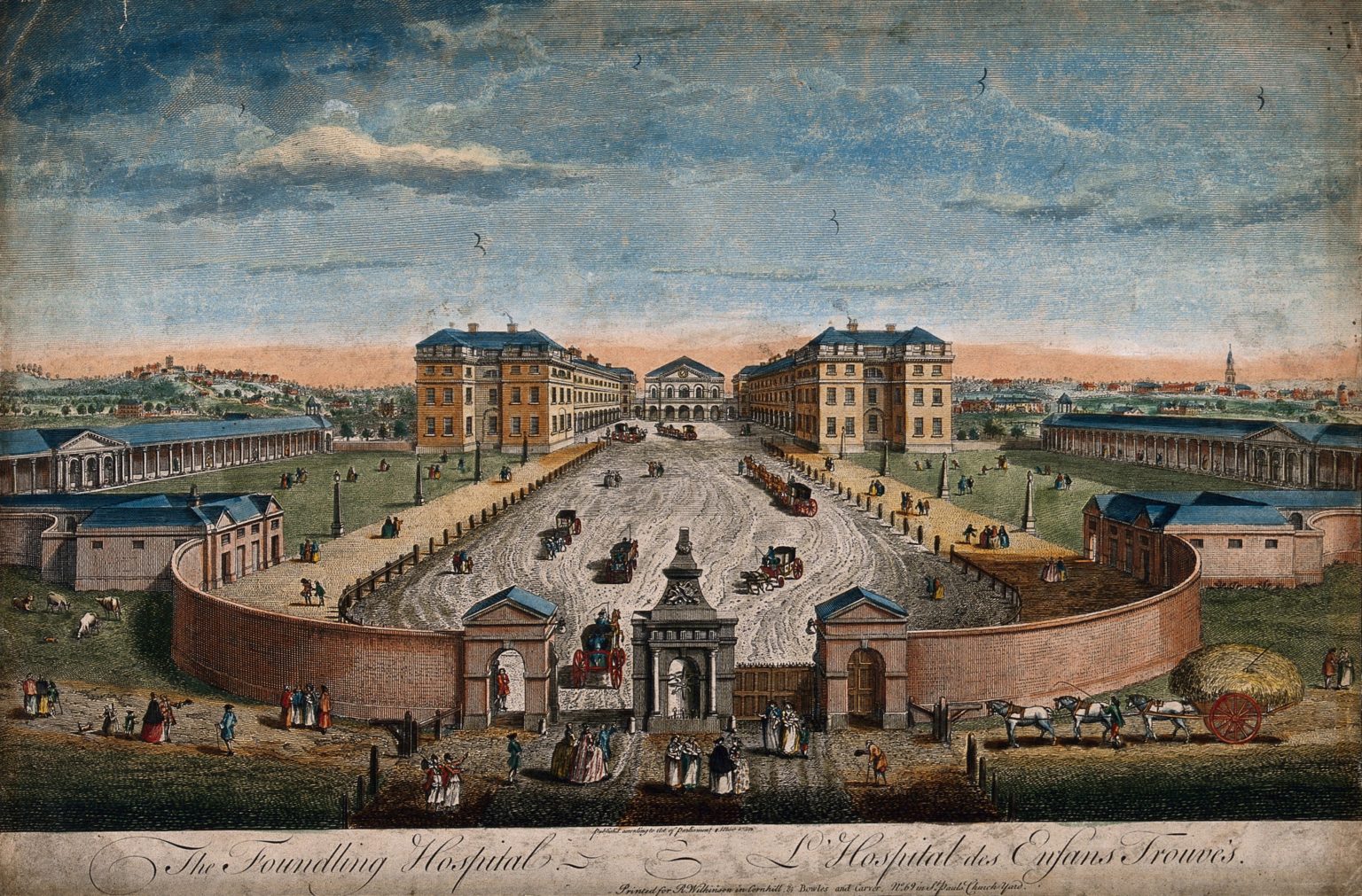 Foundling hospital – Credit The Foundling Hospital, Holborn, London a ...